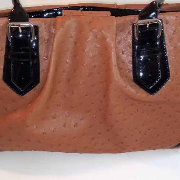 Cato | Bags | Cato Womens Faux Ostrich Embossed Tote Handbag | Poshmark
